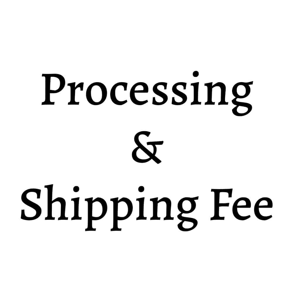 Processing and Shipping Fee - Canvas - 18x12 - $9.99 USD | 365Canvas