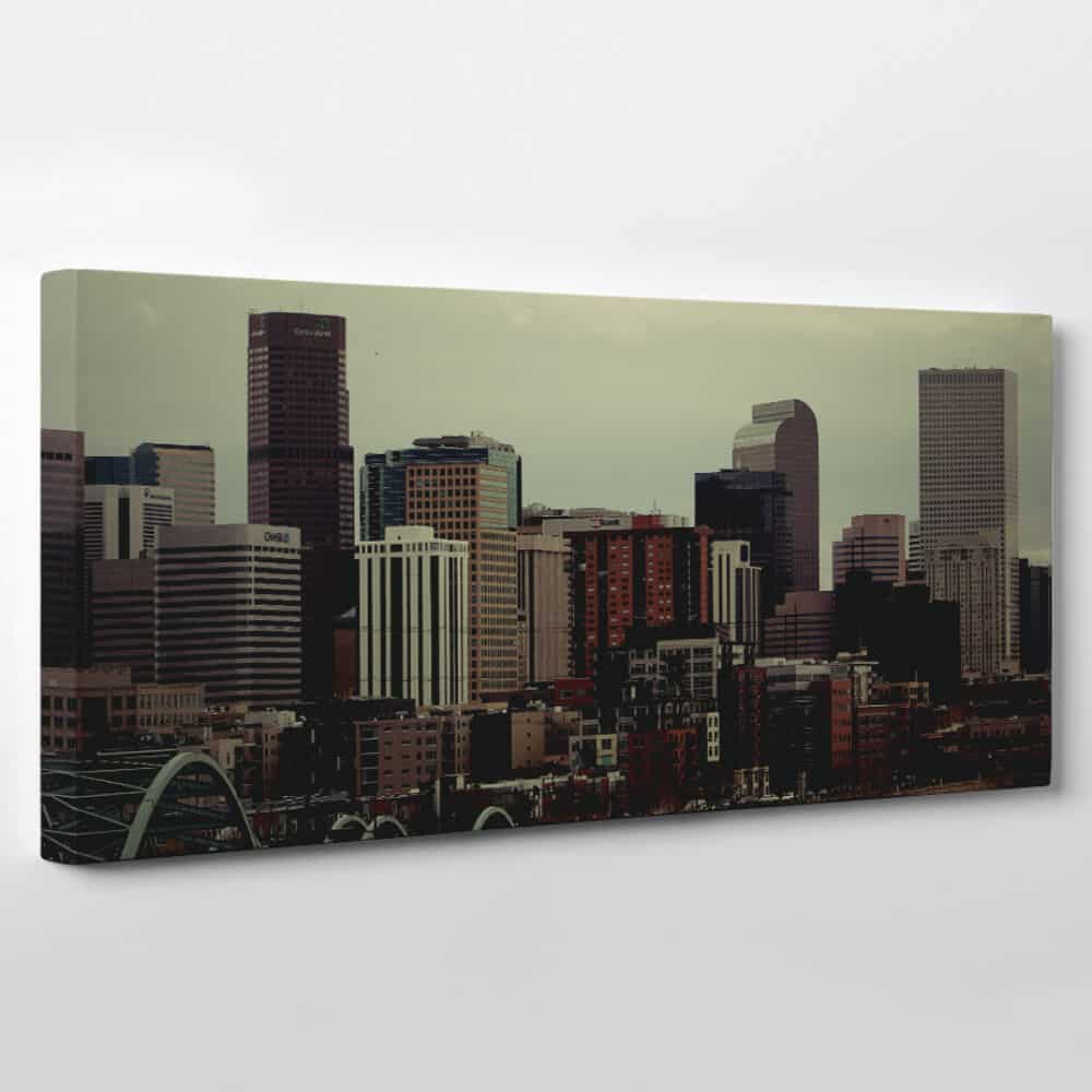 Denver, Colorado Skyline Canvas Wall Art - Collection A | 365Canvas