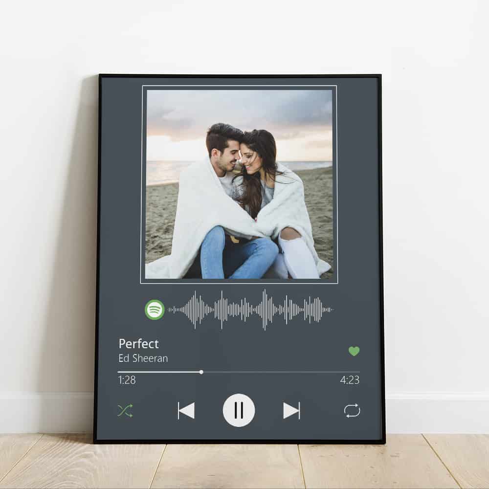 Custom Music Photo Framed Print | 365Canvas