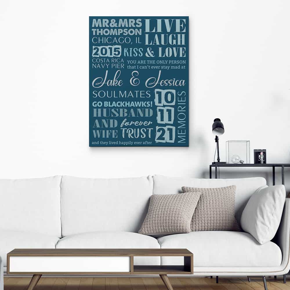 Husband and Wife Canvas Print | 365Canvas