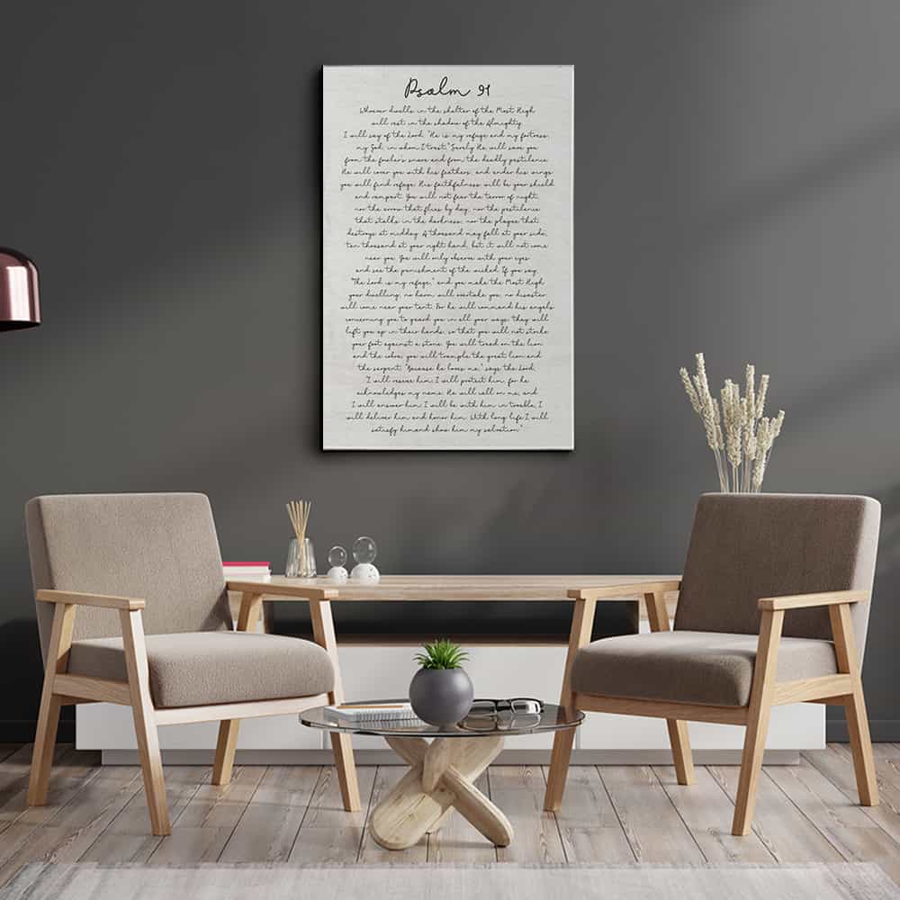 Psalm 91 Canvas Print | 365Canvas
