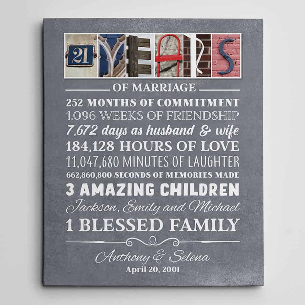 21 year wedding anniversary 60 photos - Astyledwedding.com