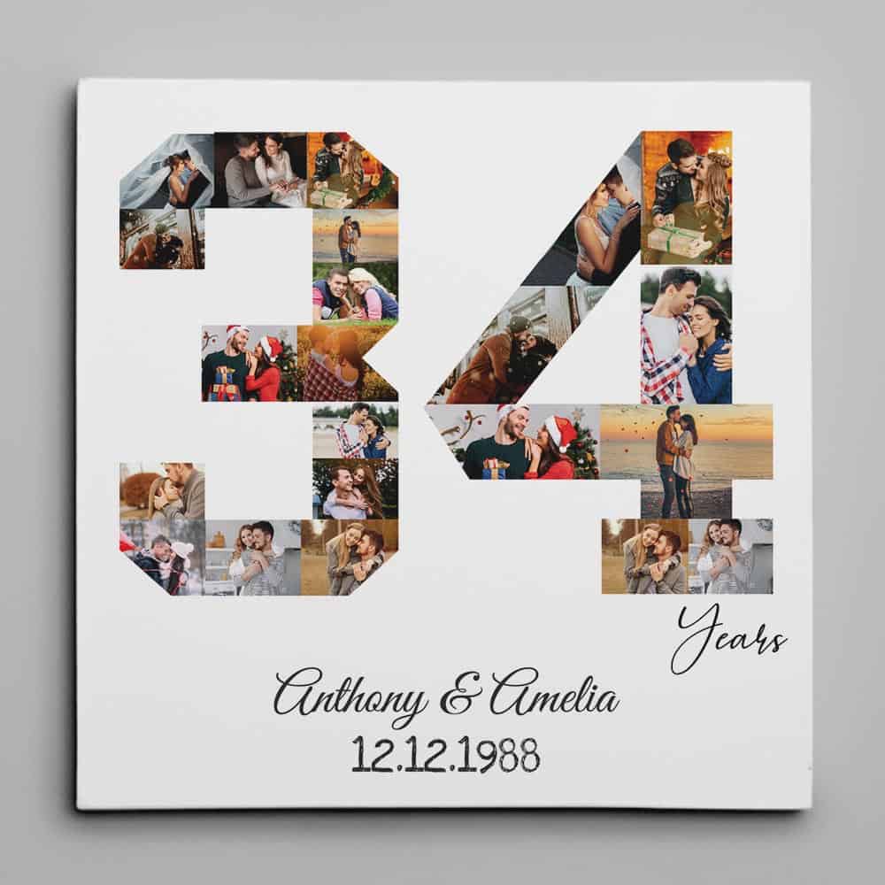 34 wedding anniversary gift 60 photos - Astyledwedding.com