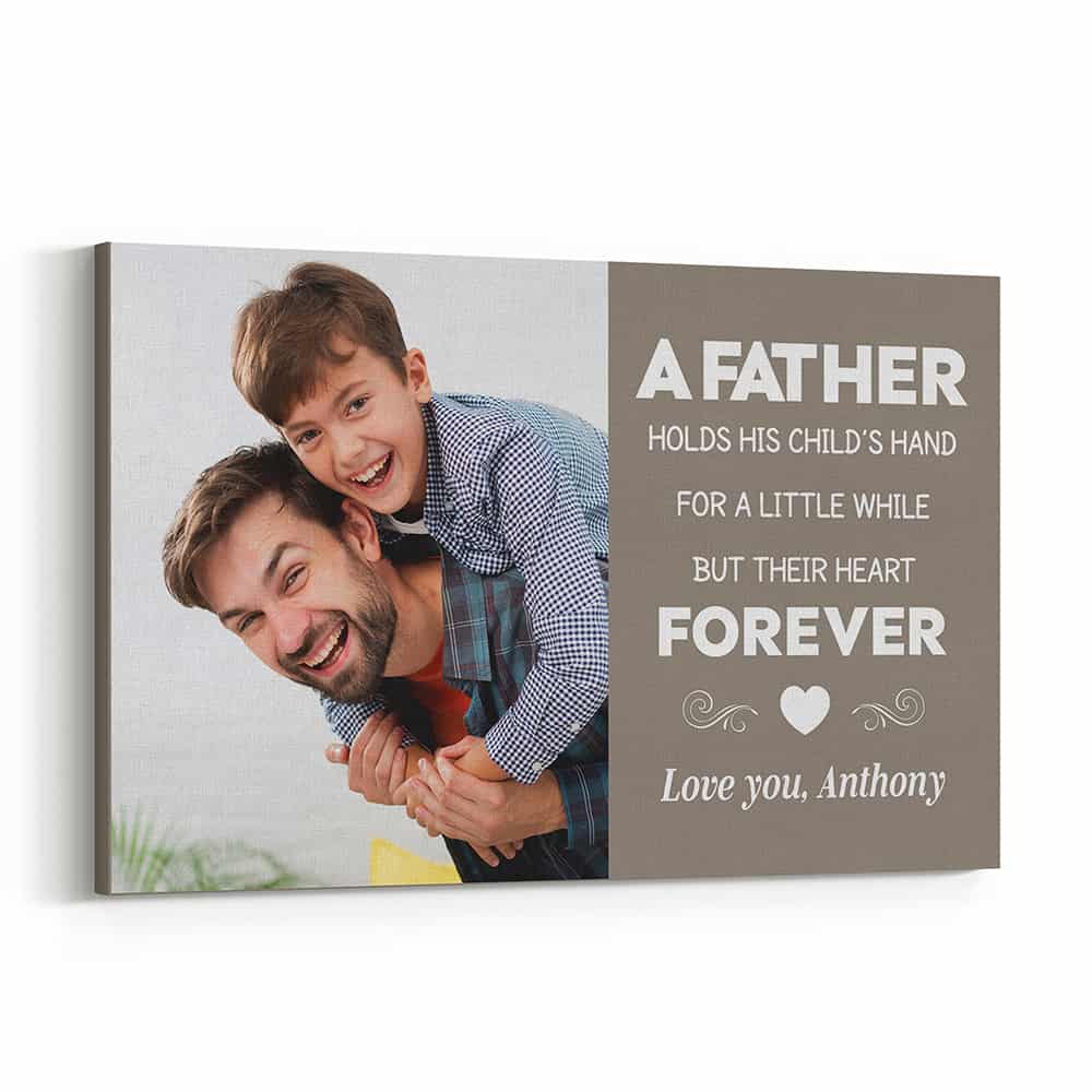 Father’s Day Custom Photo Canvas Print | 365Canvas