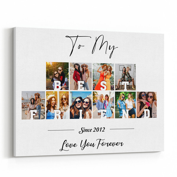 Best Friends Canvas Prints: Personalized Gifts to Celebrate Friendship