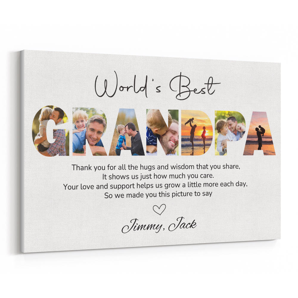 Best Friend Infinity Photo Collage Canvas Print | 365Canvas