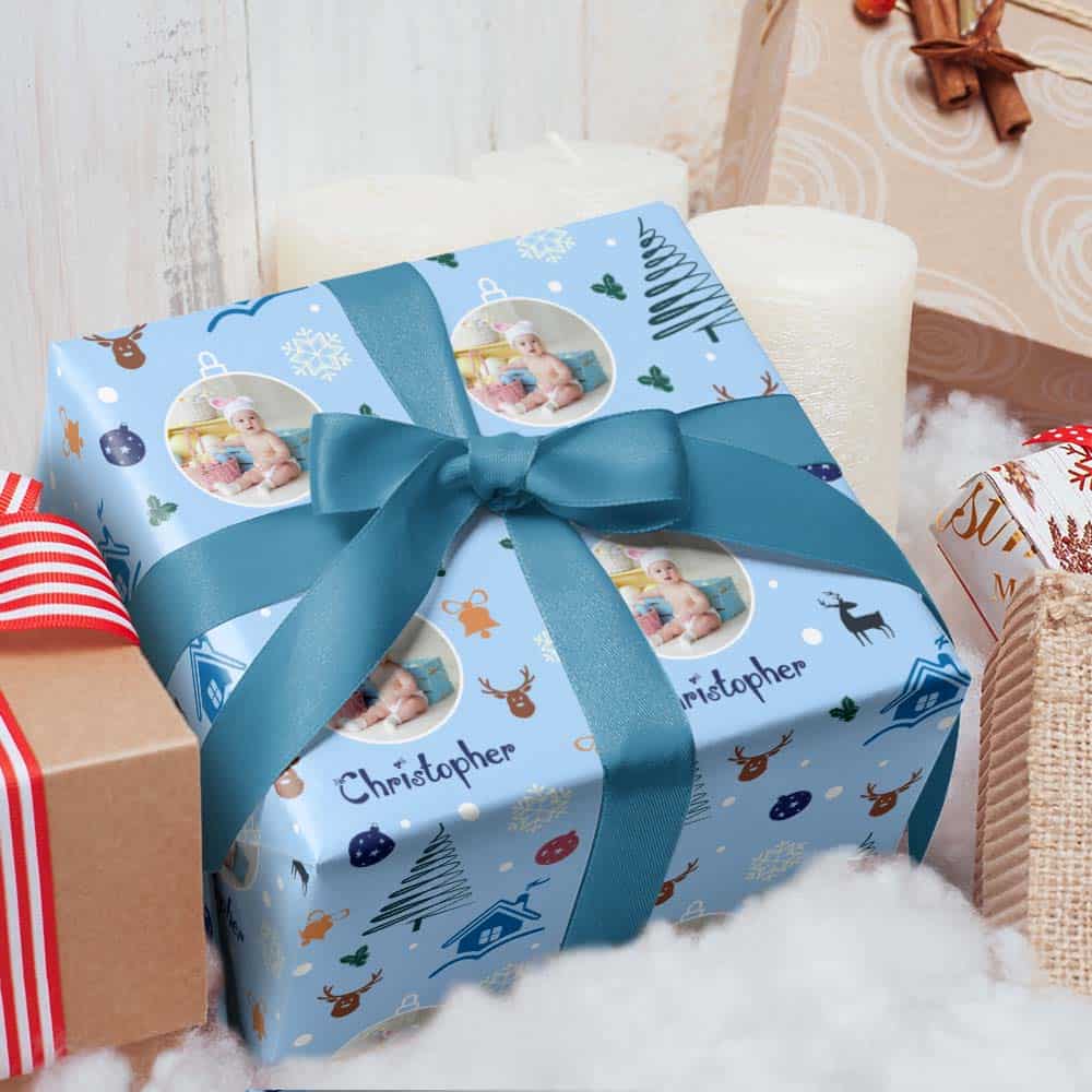 Personalized Wrapping Paper for Unique Holiday Gifts | 365Canvas