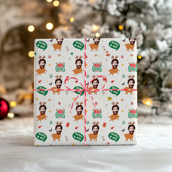 Funny Wrapping Paper - Holiday Gift Wrap | 365Canvas
